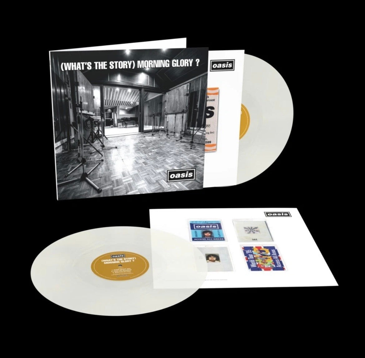 Oasis (What’s The Story) Morning Glory? Limited Edition Pearl 2LP Numb – Master Vinyl UK